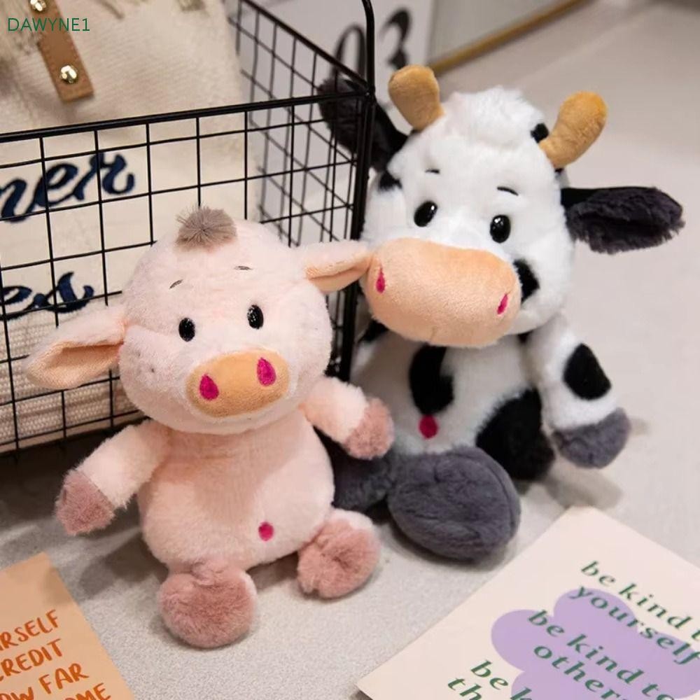 DWAYNE1 Cattle Animal Plush Doll, Animal Stuffed Cow Bull Milk Cow ...