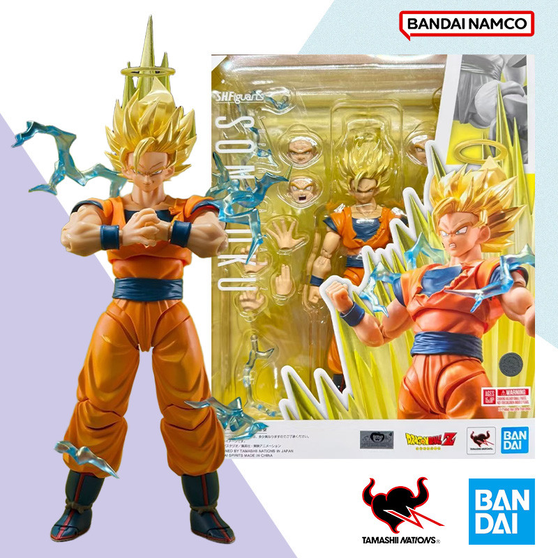 Original box Bandai SHF DRAGON BALL SUPER SAIYAN 2 SON GOKU Figure ...