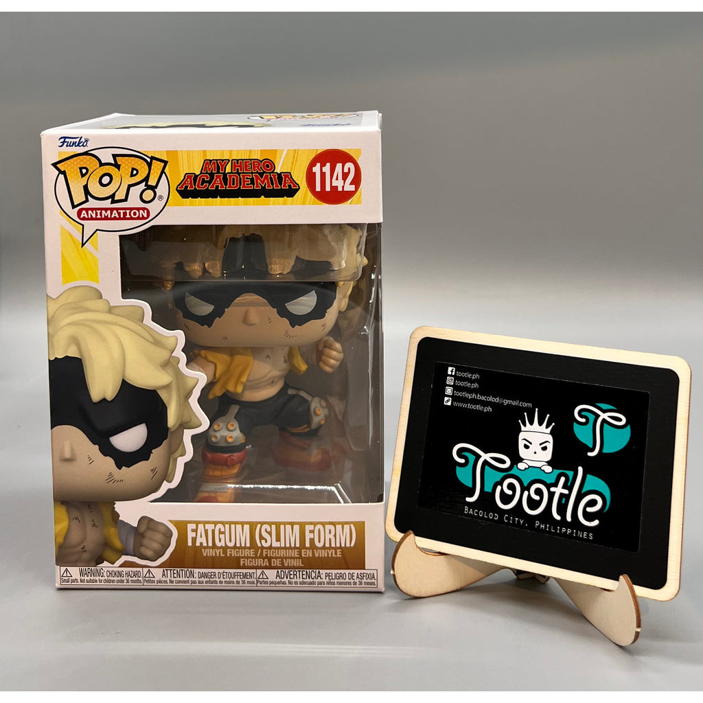 FATGUM Slim Form 1142 My Hero Academia MHA Funko Pop Animation Tootle ...