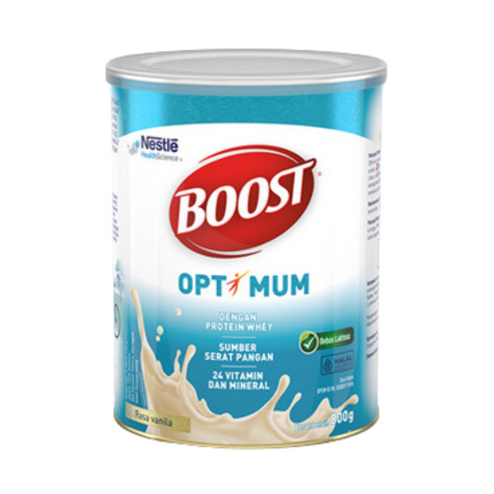 Nestle BOOST OPTIMUM VANILLA 800 G ADULT AND ELDERLY NUTRITIONAL MILK | Shopee Philippines