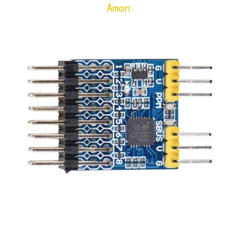 Amon 8Channels 3 3-20V 15A SBUS UART PPM PWM Signal Conversion Module Programmable 32bit ...
