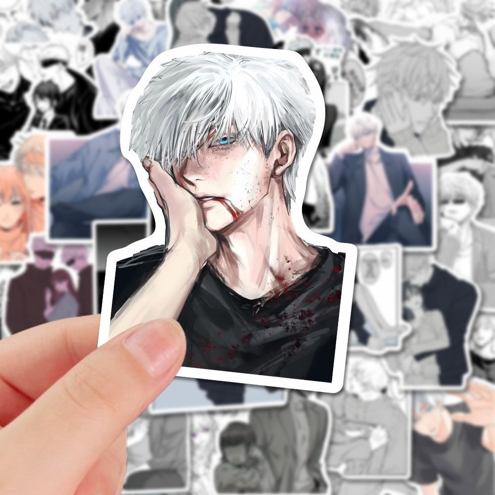 [Limited] Gojo Satoru Handsome Yume Girl Sticker 2D Jujutsu Kaisen ...