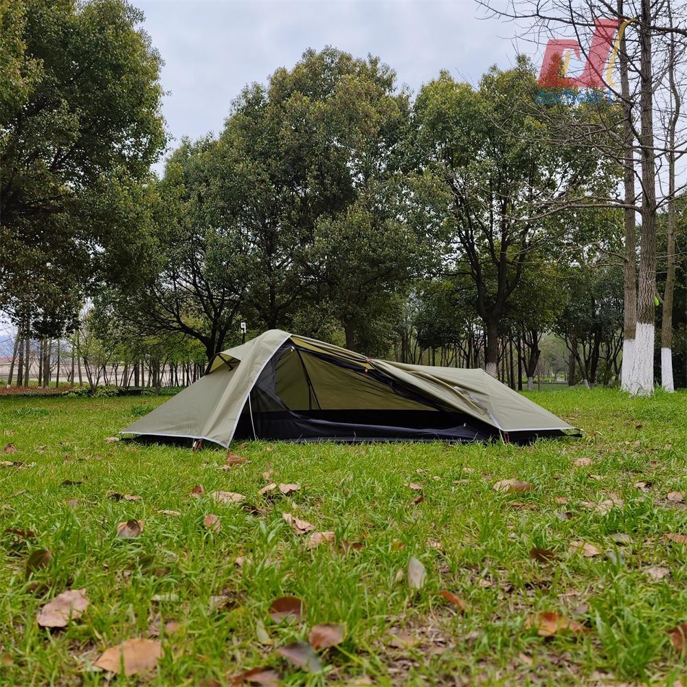 Backpacking Tent 1 Person Ultralight Aluminum Pole Stormproof Camping ...