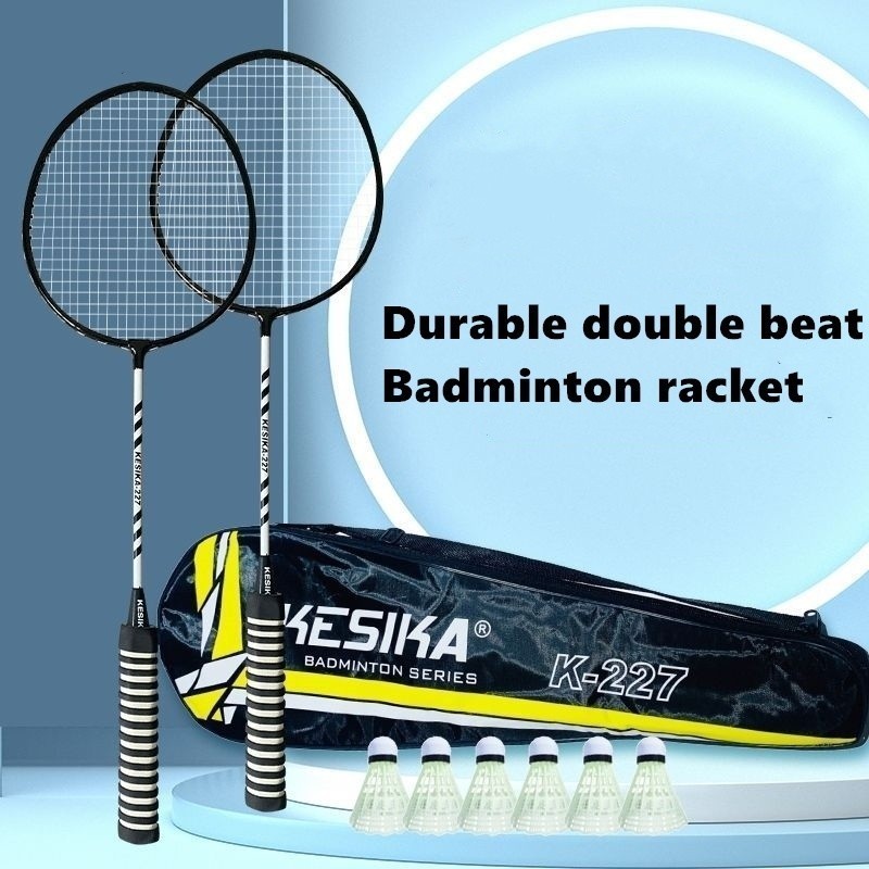 Badminton Set with 2Pcs Shuttlecocks Badminton Racket Original ...
