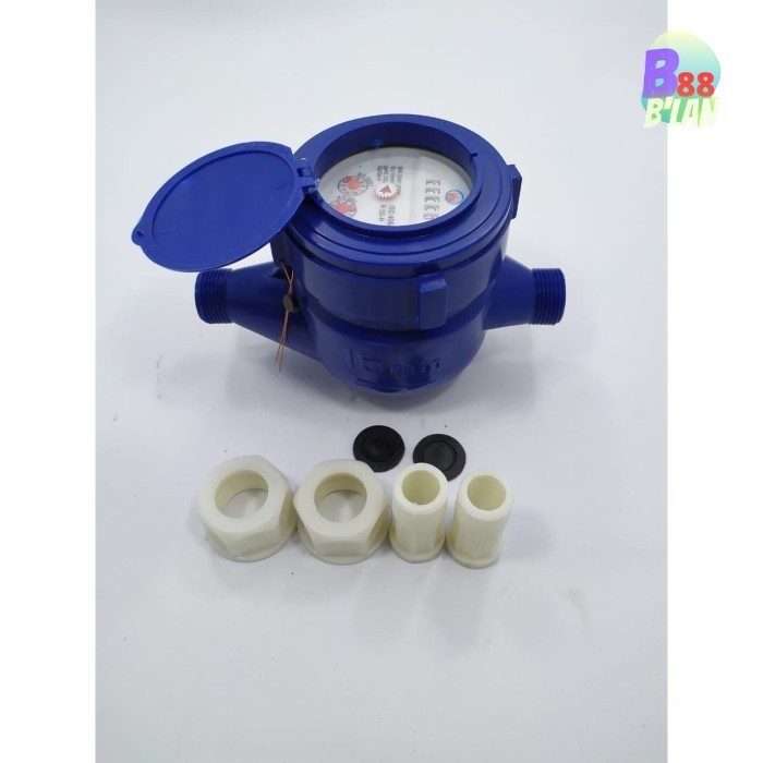 Pvc PLASTIC PAM WATER METER NYLON PDAM WATER METER SNI B88 | Shopee ...