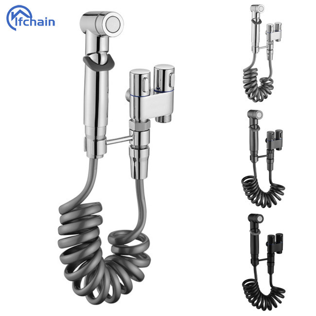 Sanitary Toilet Shower Dual Switch Outlet Shower Sprinkler Hand-held ...