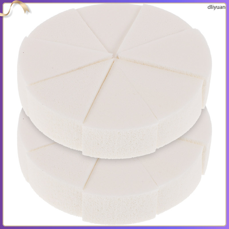 dliyuan Triangular Sponge Puff Powder Triangle Cosmetic Sponges Wedge ...