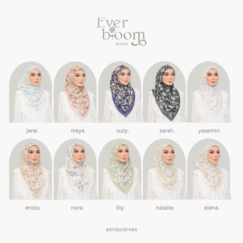 EVER BLOOM SERIES TUDUNG | Shopee Philippines