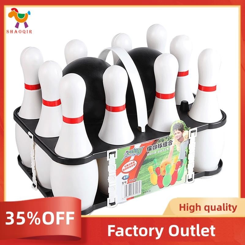 Hot Sale 1 Set Bowling Set for Kids & Adults 2 Ball with 10 Pins for ...