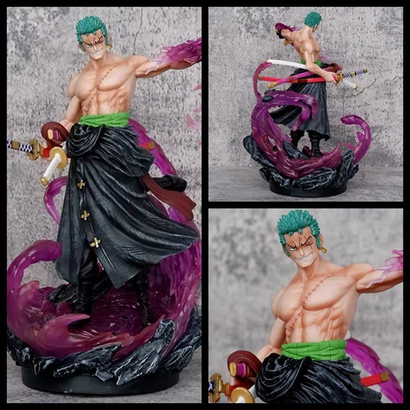 GK Ghost Island Solon Replaceable Head Standing Statue Scene Action ...