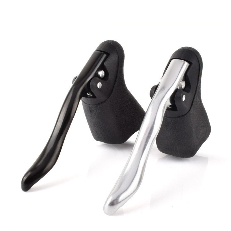 1 Pair Road Bike Brake Lever Alloy Bicycle Brake Levers RB Brake Hidden ...