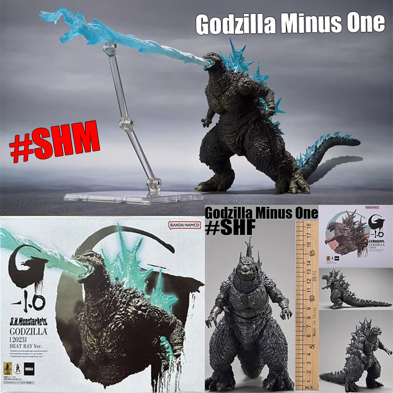 Godzilla Action Figure BLUE BLACK RED SHM NECA Godzilla Minus One ...
