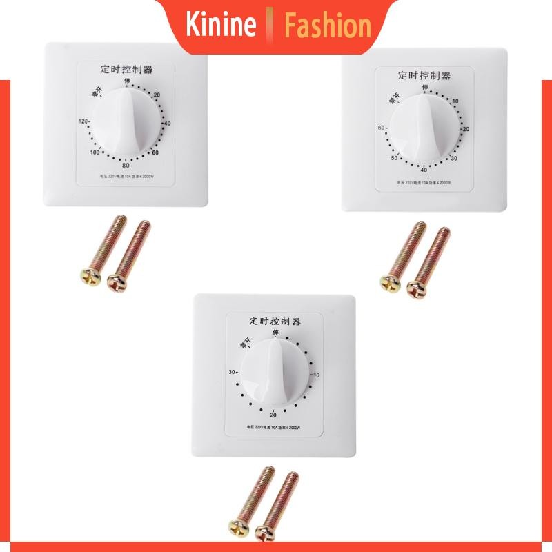 KIN Time Switch Light Switch Sockets Countdown Timer 220V Switch Digital Timer | Shopee Philippines