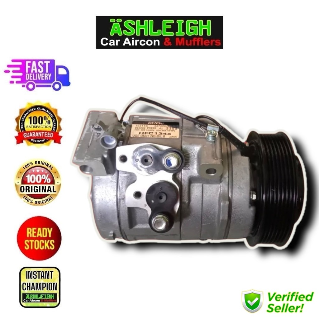 Toyota Fortuner Diesel Compressor Dnso Car aircon parts and supplies ...