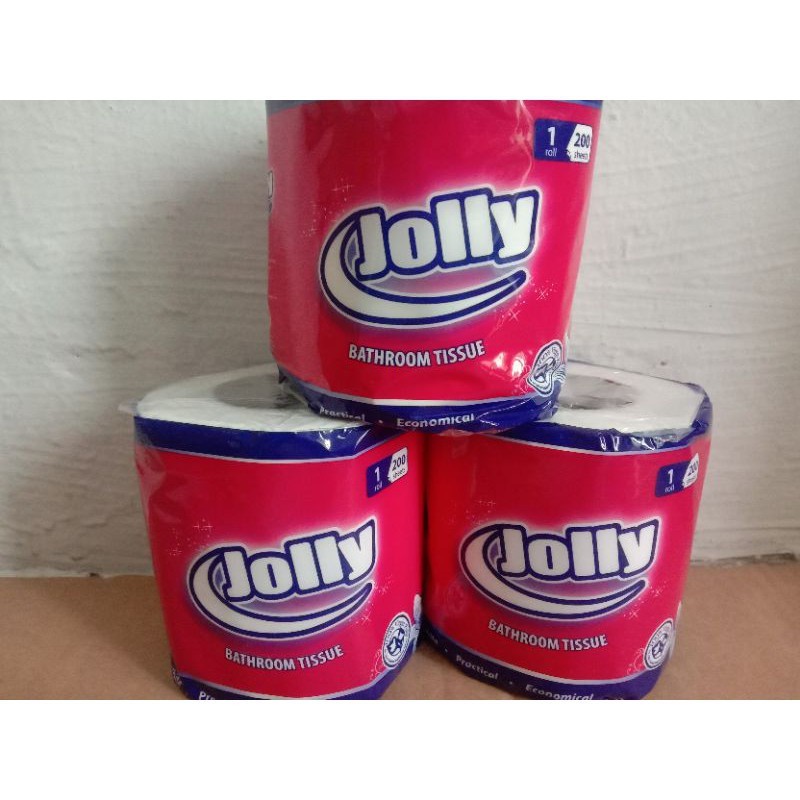 1 ROLL TISSUE / JOLLY ROLLS / TISSUE ROLLS / TOILET TISSUE | Shopee ...
