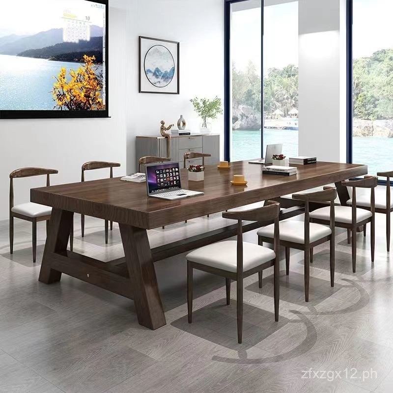 [4505People Collection]Conference Table Long Table Rectangular Office ...