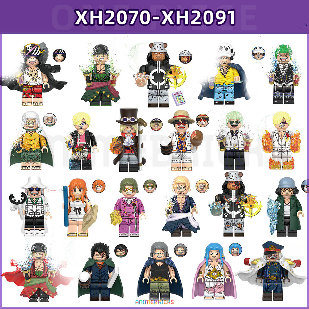 One Piece XH Series Luffy Sauron Sabo Big Bear Dragon Kuzan Beckman ...
