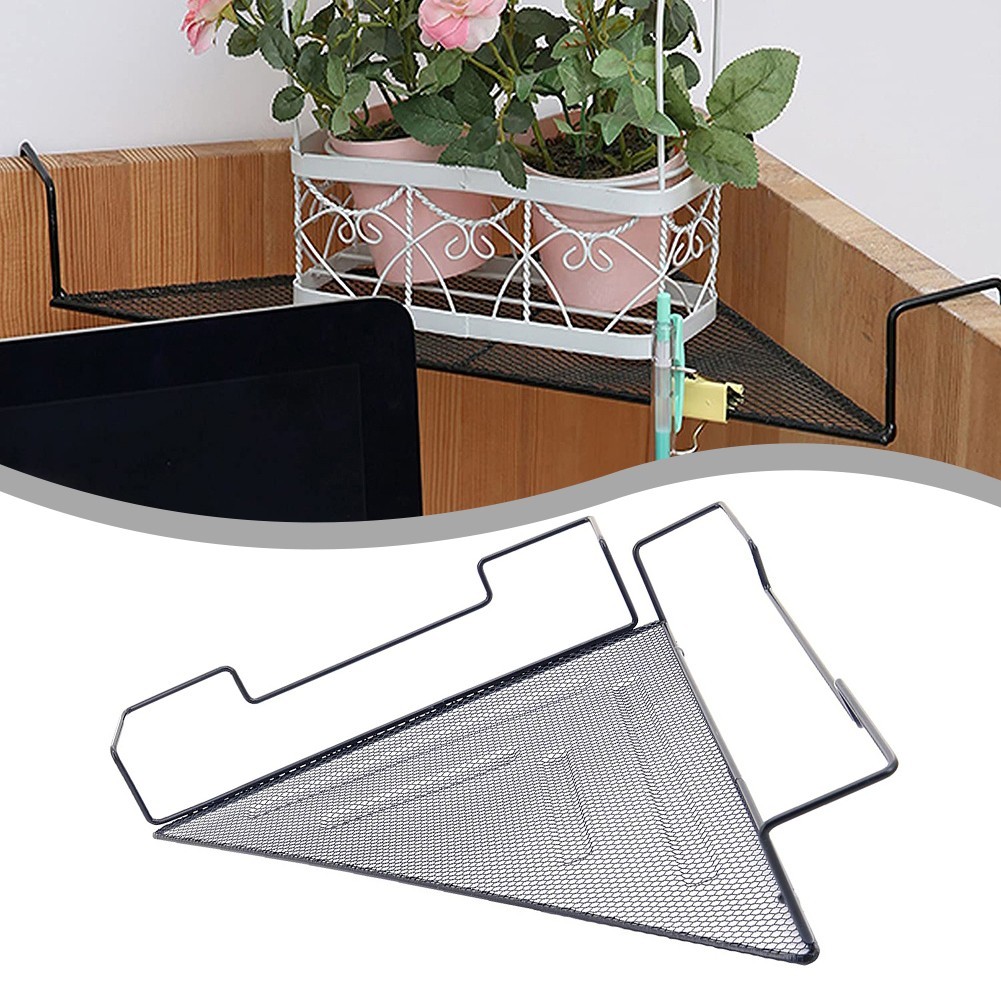 [Heaven] [hotBS] Iron Square Triangle Office Cubicle Corner Shelf ...