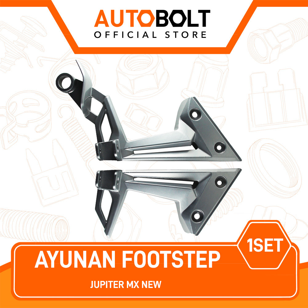 Swing Footstep Jupiter MX 135 New Arrival!! Foot Step Fotstep Silver ...
