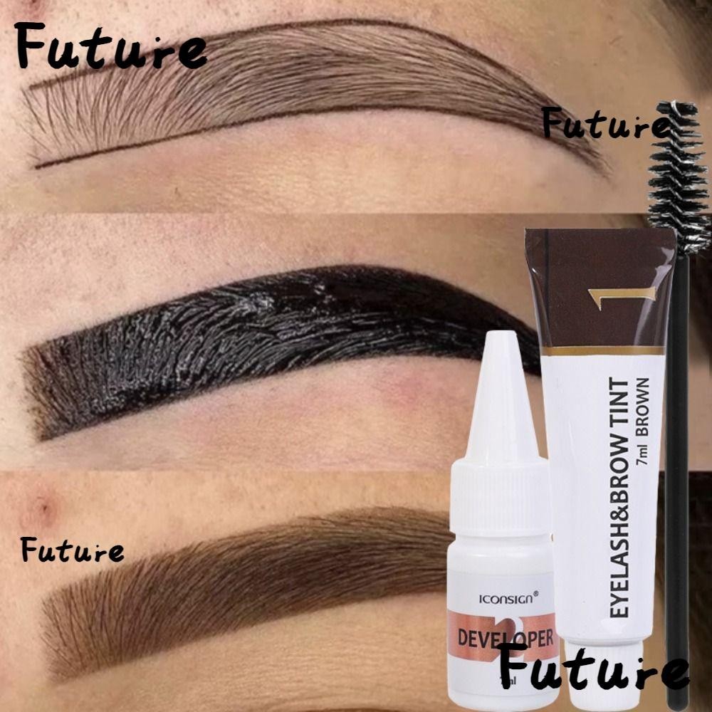 FUTURE Eyebrow Dye Tint Kit, 2 in 1 Semi Permanent Eyebrow Cosmetics ...