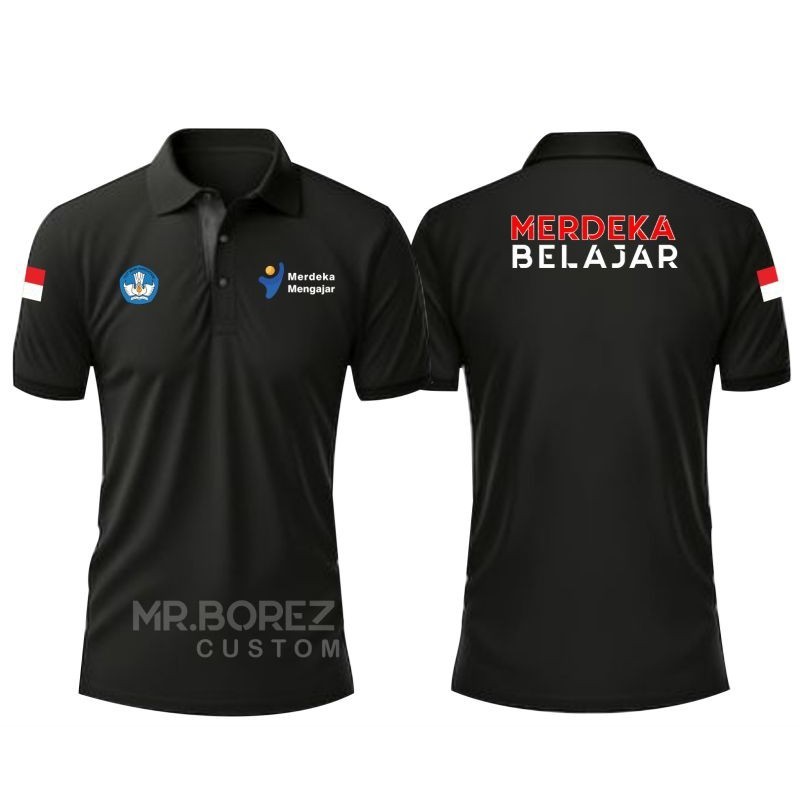 Merdeka Learning T-shirt/Merdeka Learning Polo T-shirt/Premium Polo T ...