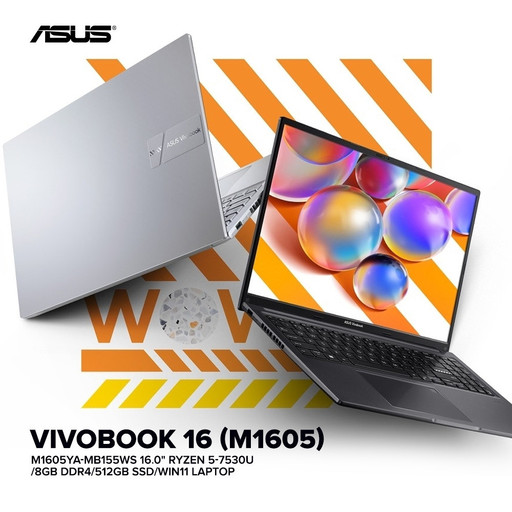 EasyPc| Asus Vivobook 16 (M1605) M1605YA-MB155WS 16.0" Gaming Laptop ...