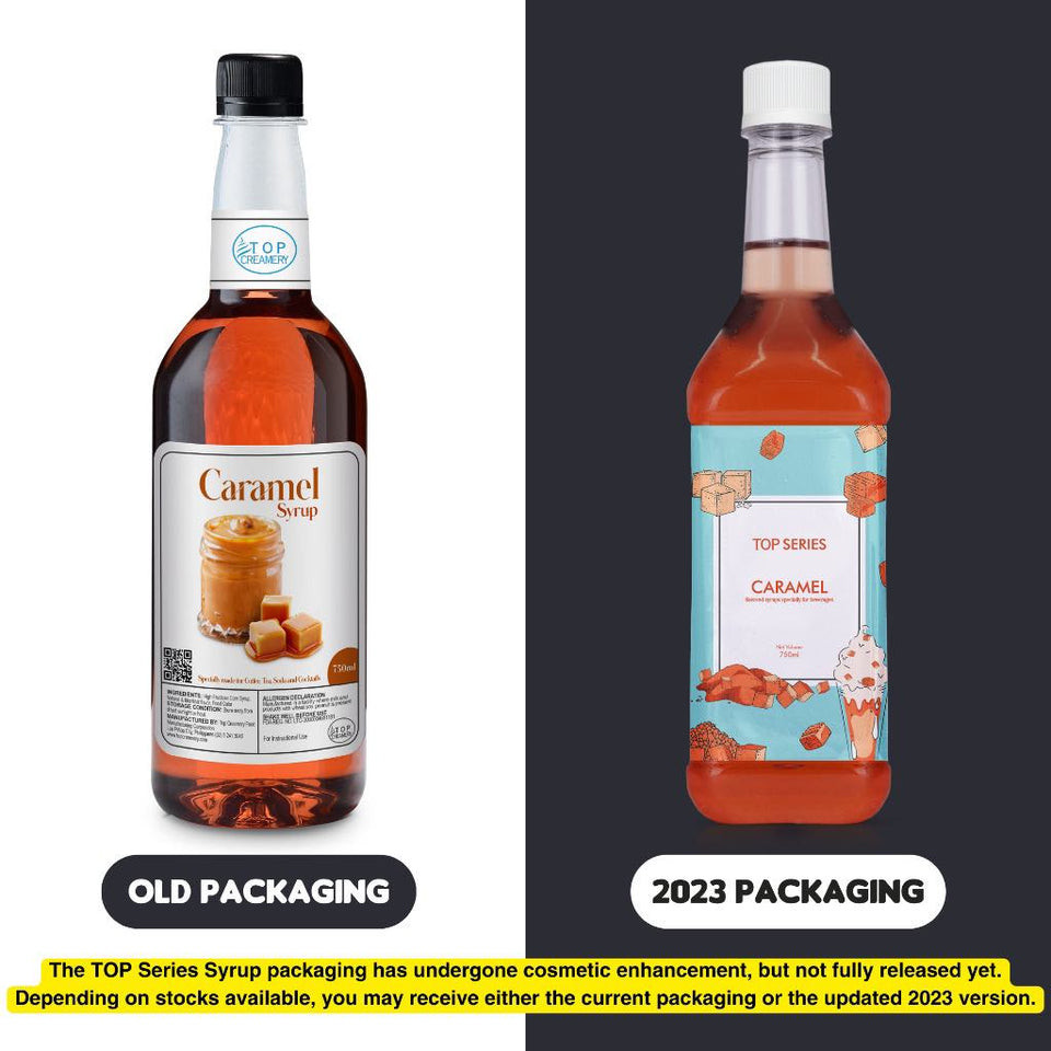 Top Series Caramel Syrup 750mL | Shopee Philippines