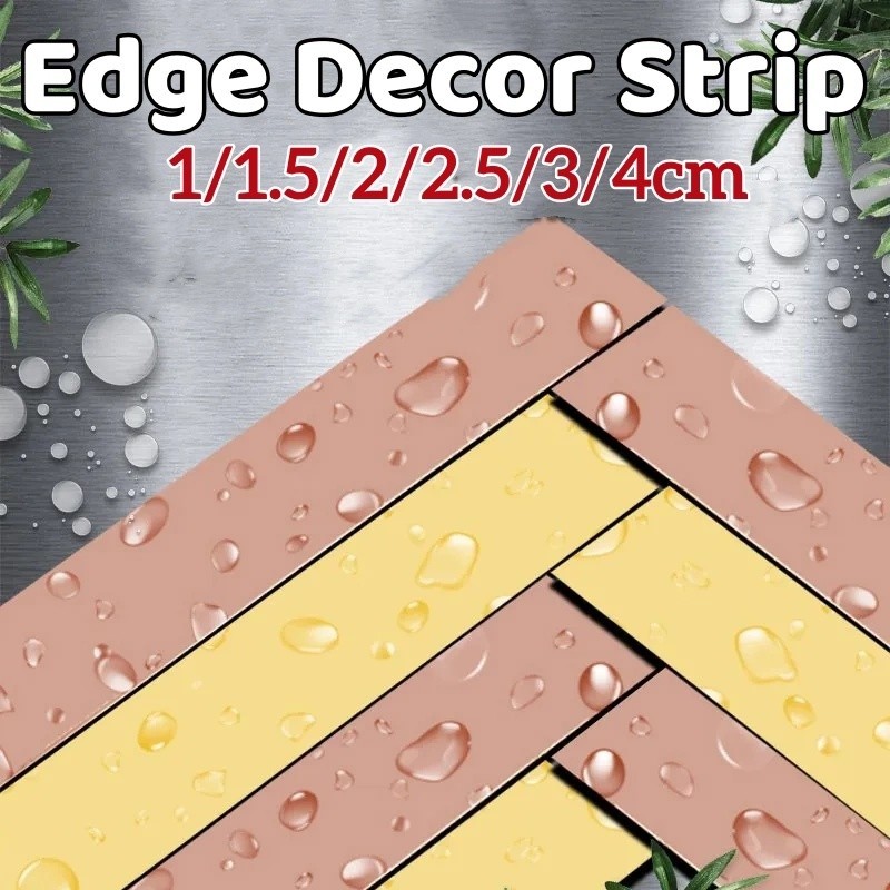 Stainless Background Wall Decorative Edge Strip Strip Self-adhesive ...