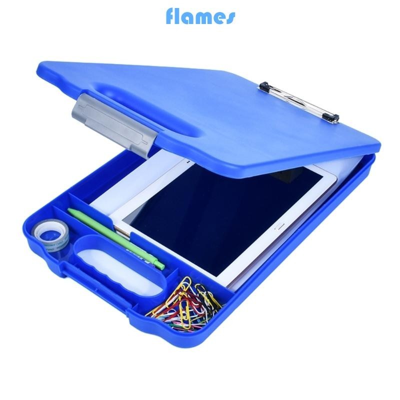FL Multifunctional File Folder with Clipboard and Pen Box File Case for ...