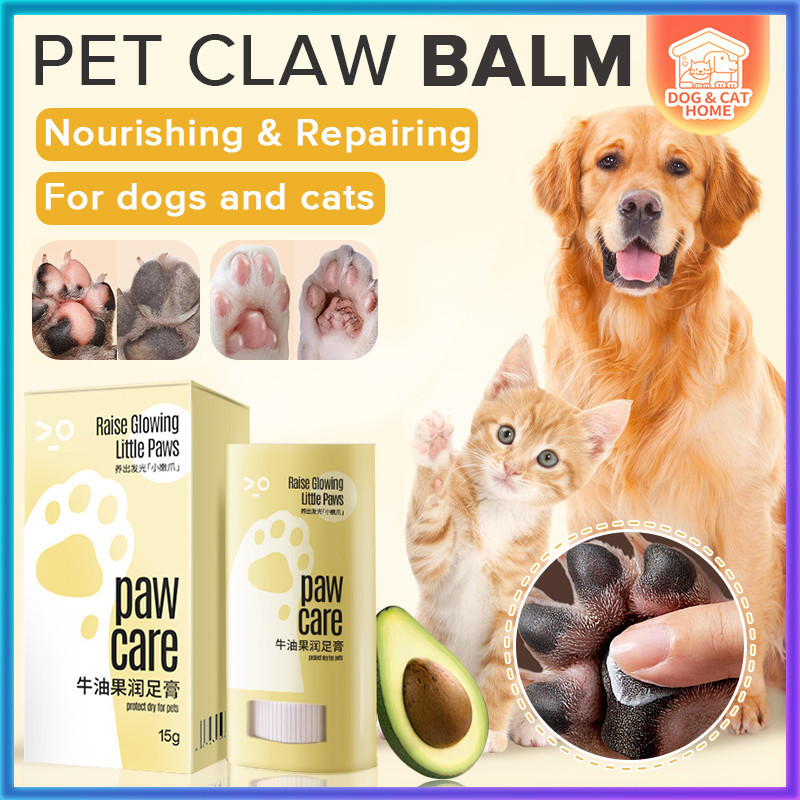 Cream 15g Pet Paw Care Balm for Dog Cat Paw Dry Cracked Claw Cleaning ...
