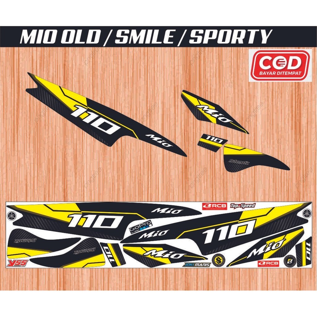 Variation LIST/yamaha mio smile Motorcycle striping Stickers Variations ...