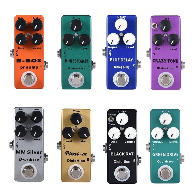 Mosky Guitar Pedal Effect Pedal Power Supply Overdrive Distortion ...