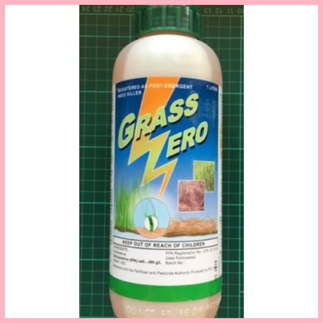 Herbicide: Grass Zero Grasszero 1liter ( pampatay ng damo) | Shopee ...