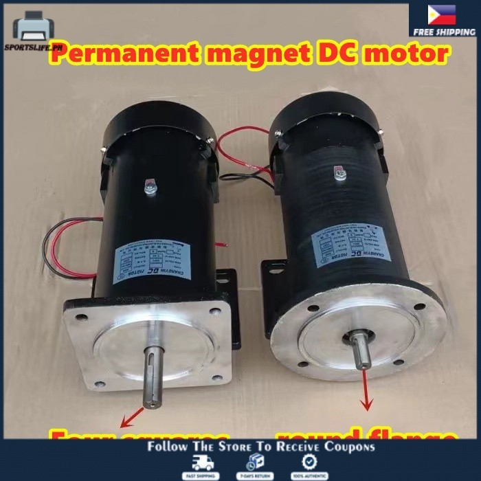 Permanent magnet DC motor DC200V 200W 370W 500W 750W all-copper brushed ...