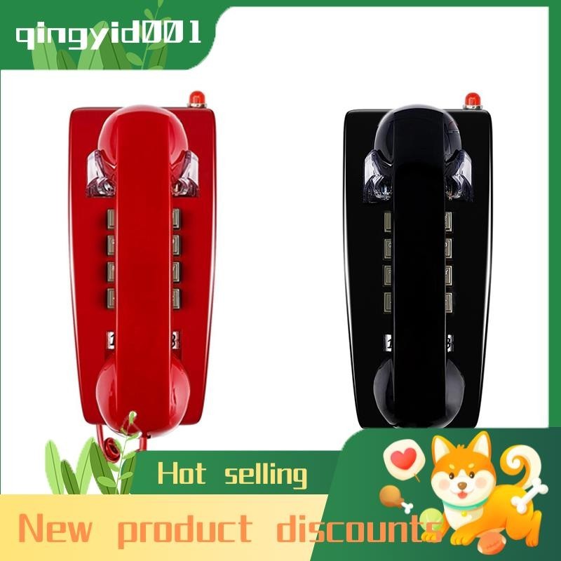qingyid001 Classic Wall Phones for Landline with Mechanical Ringing ...