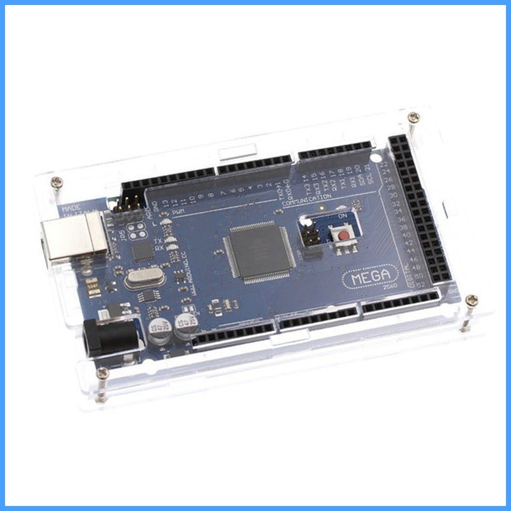 ๑ ∇ Arduino MEGA Clear Acrylic Case Shell (with mounting screws ...