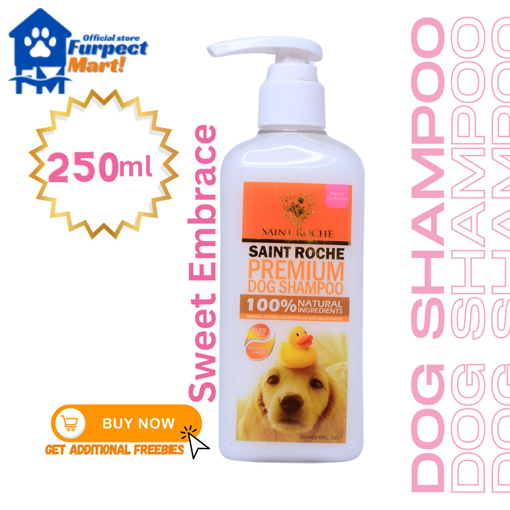 Saint Roche Premium Organic Dog Shampoo 250ml Sweet Embrace - furpect ...