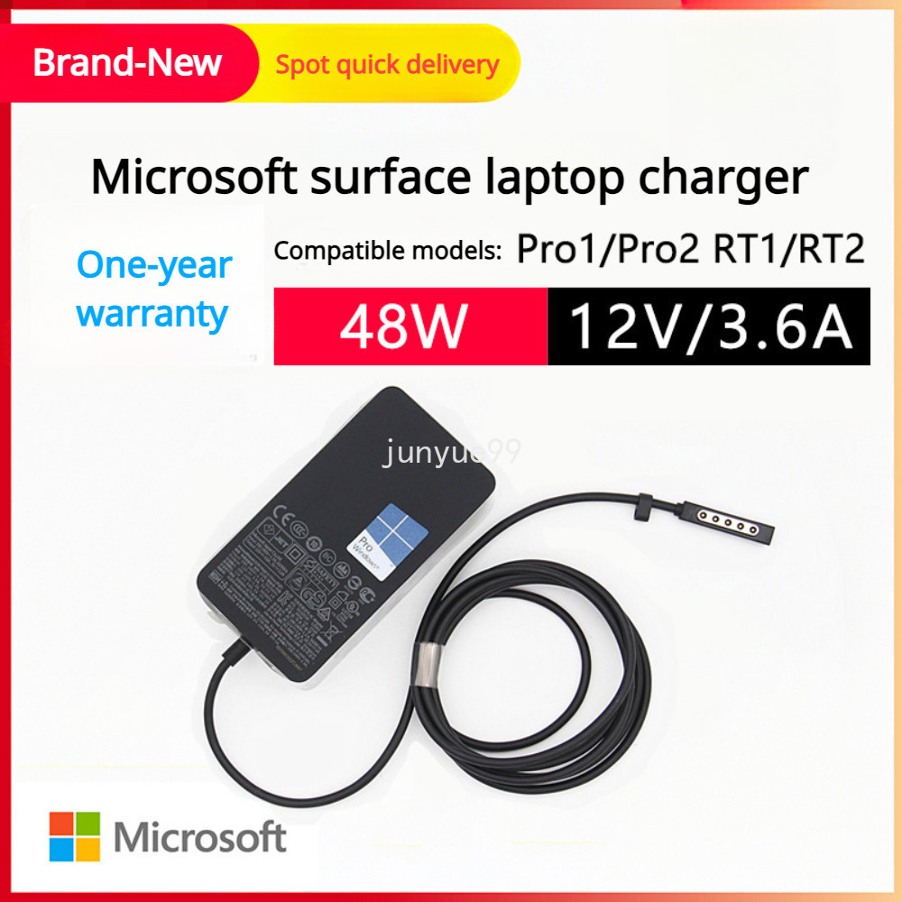 Microsoft surface Charger pro1 pro2 original laptop 12V 3.6A 48W power ...