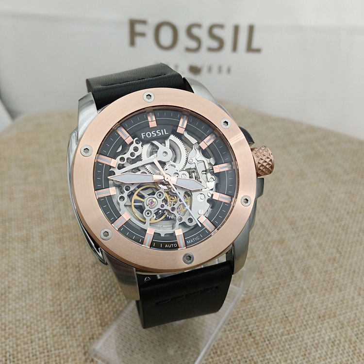 Waterproof Watch Fossil Fossil Mechanical Men's Watch European American ...