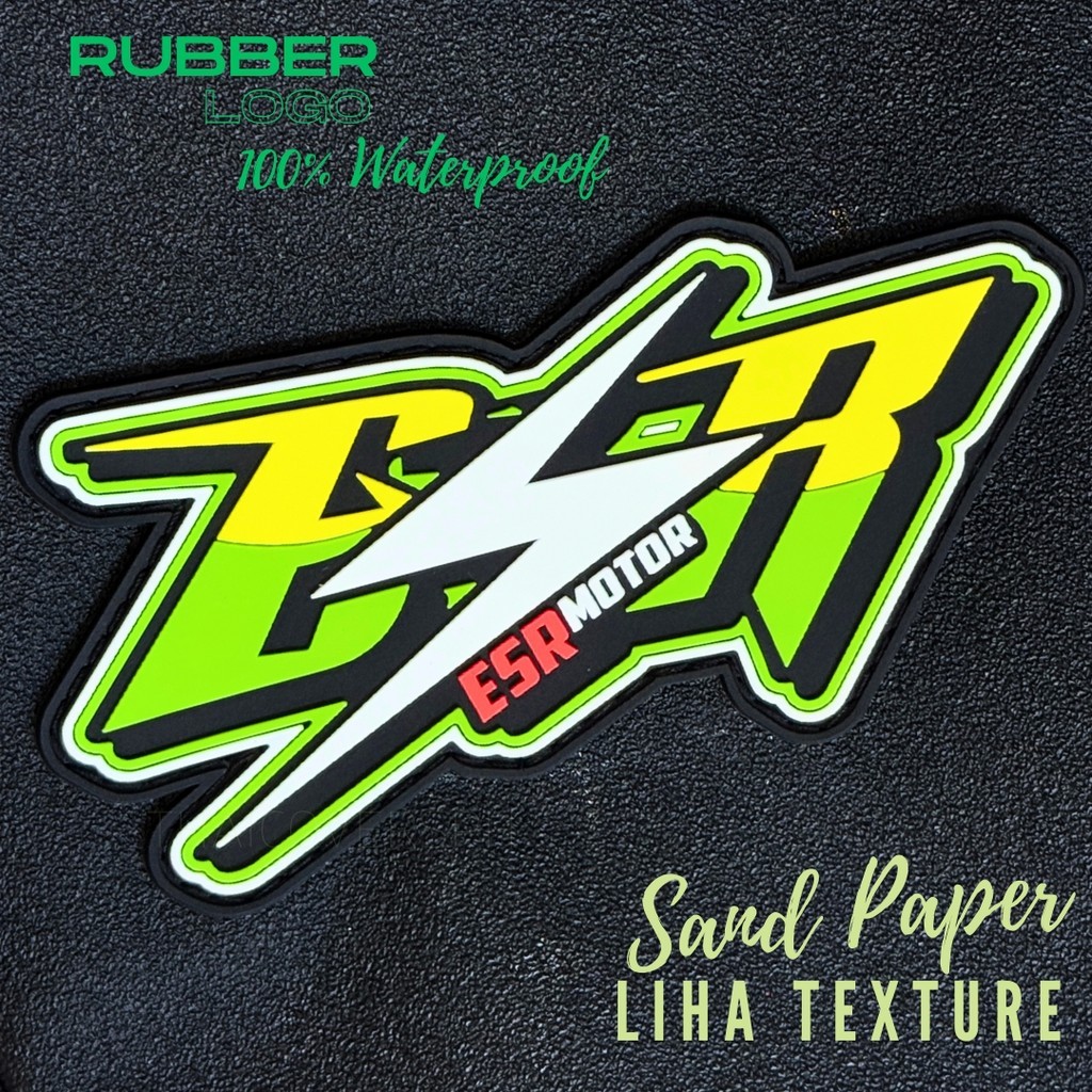 ESR Malaysian Concept Eat Sleep Race Rubberized Logo Waterproof Seat ...