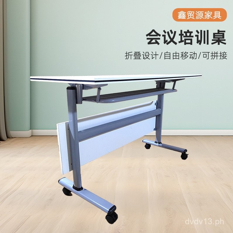 Folding Training Table, Extendable Flip Board Table, Mobile Long Table ...