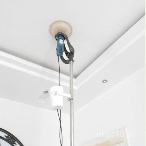 Long Rod Dust-Free Wall Ceiling Grinding Machine Putty Wall Polishing ...
