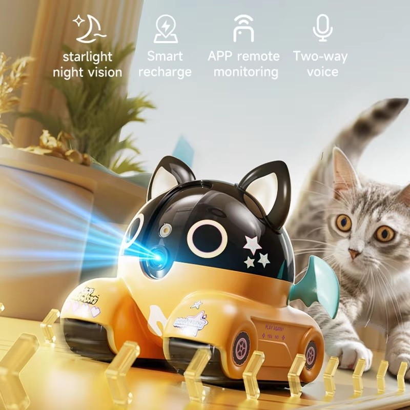 2025 New Pet Cat Dog Camera Two-Way Audio Baby Camera 360 Degree Camera ...