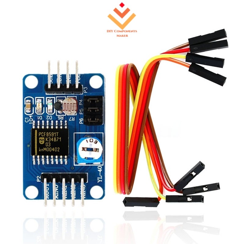PCF8591 AD/DA Converter Module Analog to Digital Conversion for Arduino ...