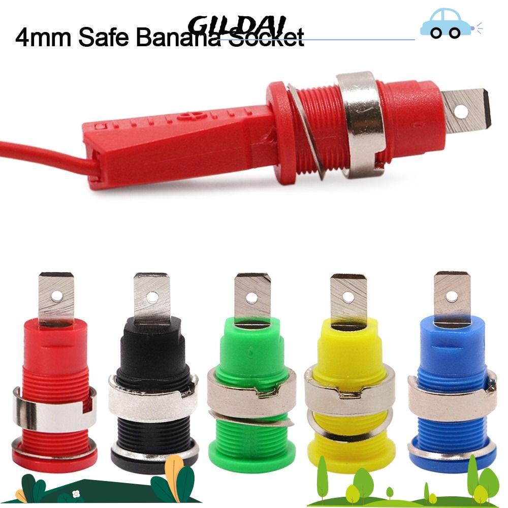 GILDAI 4MM Banana Terminal, Safety Insulated Terminal Binding Post ...