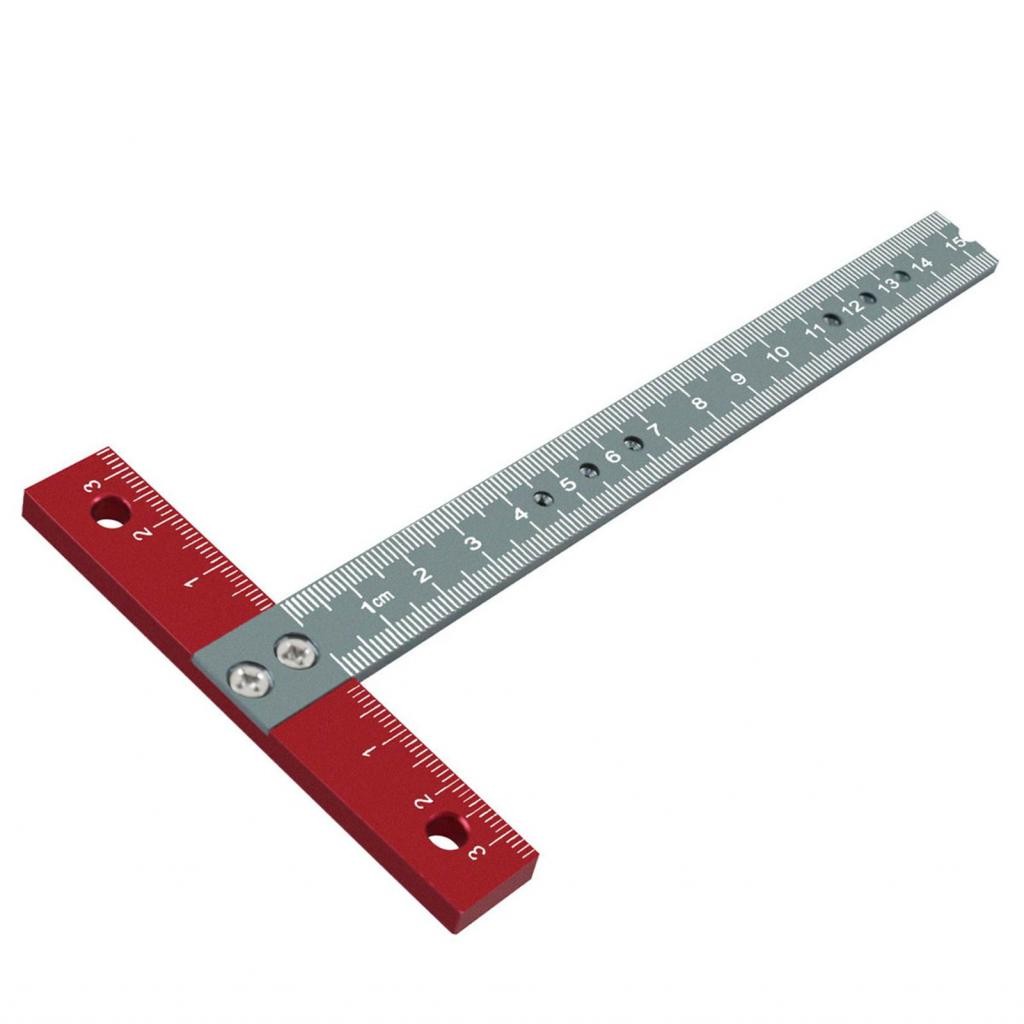 Soxii T Square Ruler Aluminum Alloy Metal Woodworking Drafting Tool for ...