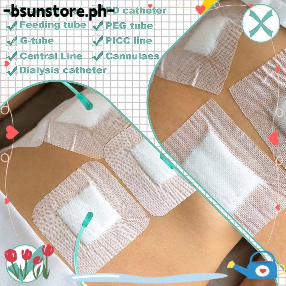 BSUNS 10pcs Chest Catheter Cover, Peritoneal Dialysis Gtube Supplies ...