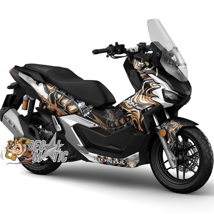 Honda ADV 150 Full Body Decal Sticker, Honda ADV 160 ABS non ABS ...