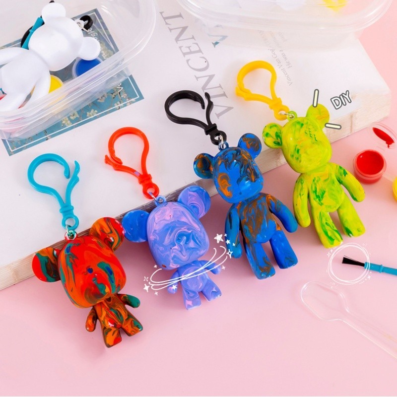 Plaster Graffiti Diy Paint Plaster Doll Drawing Coloring Handmade Diy ...