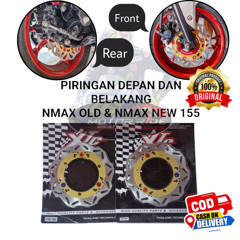 Nmax Xtc Thailand Thailook Disc Disc Nmax New Nmax Old Set Front Rear ...
